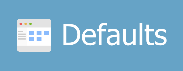 The Power of Defaults